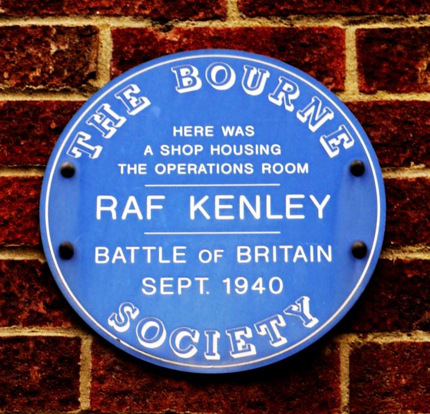 RAF Kenley | Plaques of London