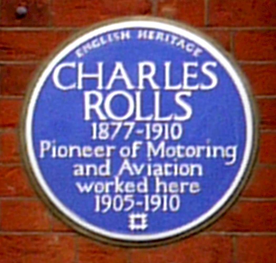 Charles Rolls | Plaques of London
