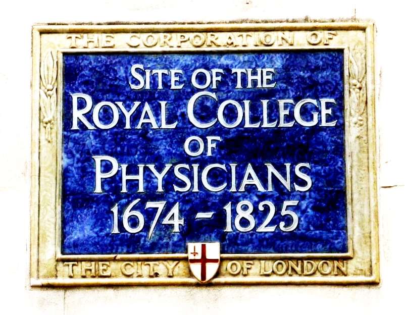 Royal College of Physicians | Plaques of London