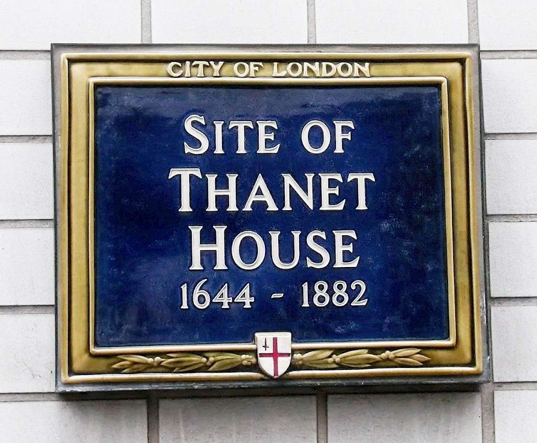 Thanet House | Plaques of London