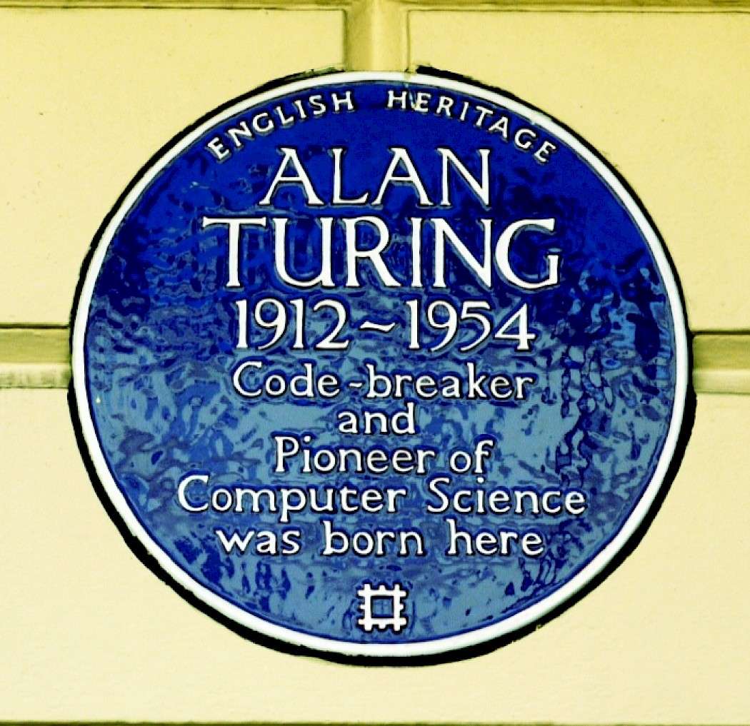 Alan Turing - W9 | Plaques of London