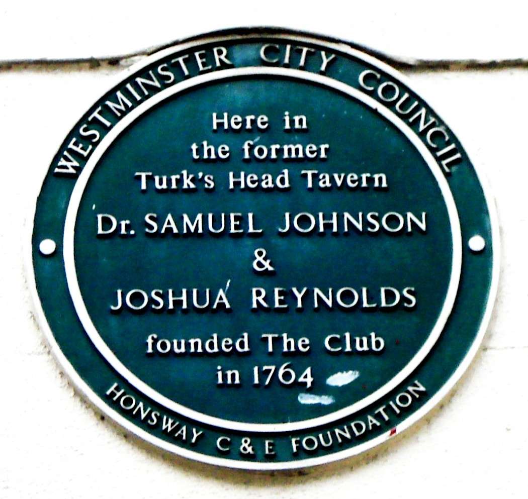 Turk's Head Tavern | Plaques of London