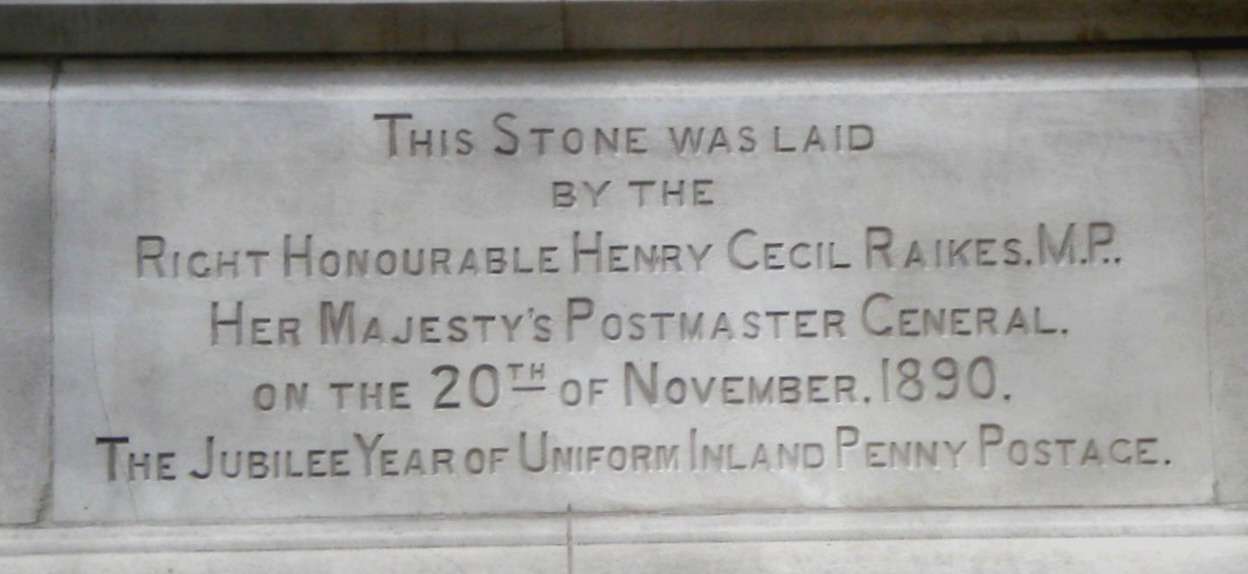 Uniform Inland Penny Postage | Plaques of London