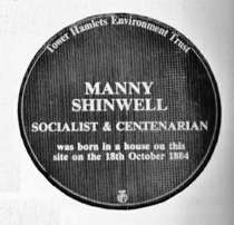Manny Shinwell | Plaques of London