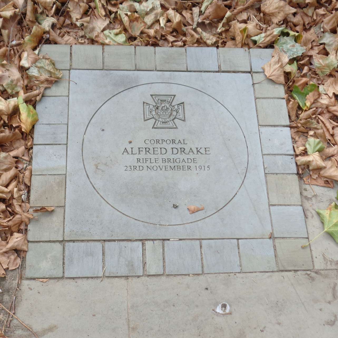 Alfred Drake V.C. | Plaques of London