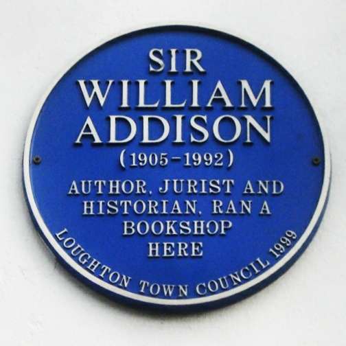 Sir William Addison | Plaques of London