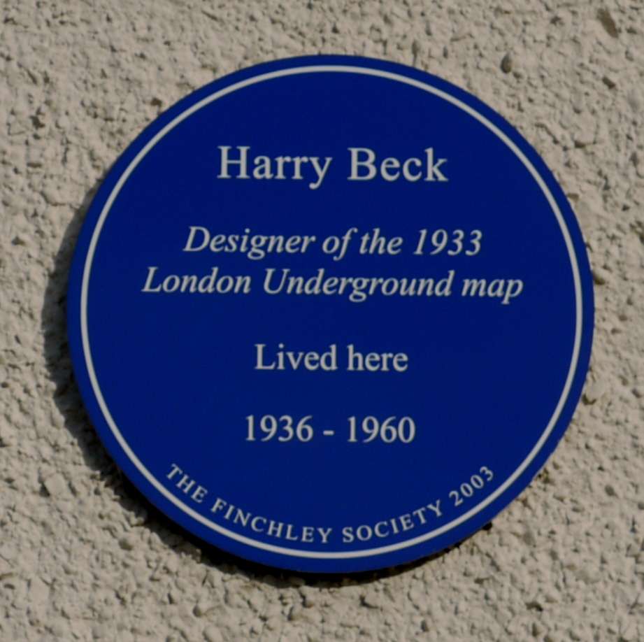 Harry Beck - N12 | Plaques of London