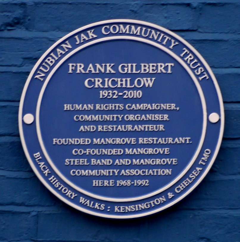 Frank Gilbert Crichlow | Plaques of London