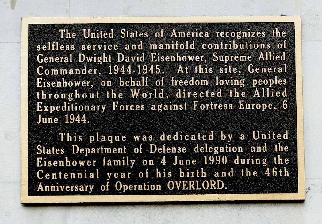 Dwight David Eisenhower - SW1 | Plaques of London