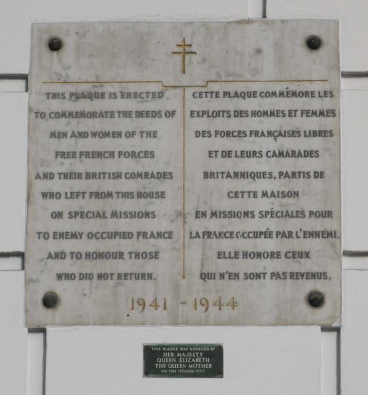 Free French Forces | Plaques of London