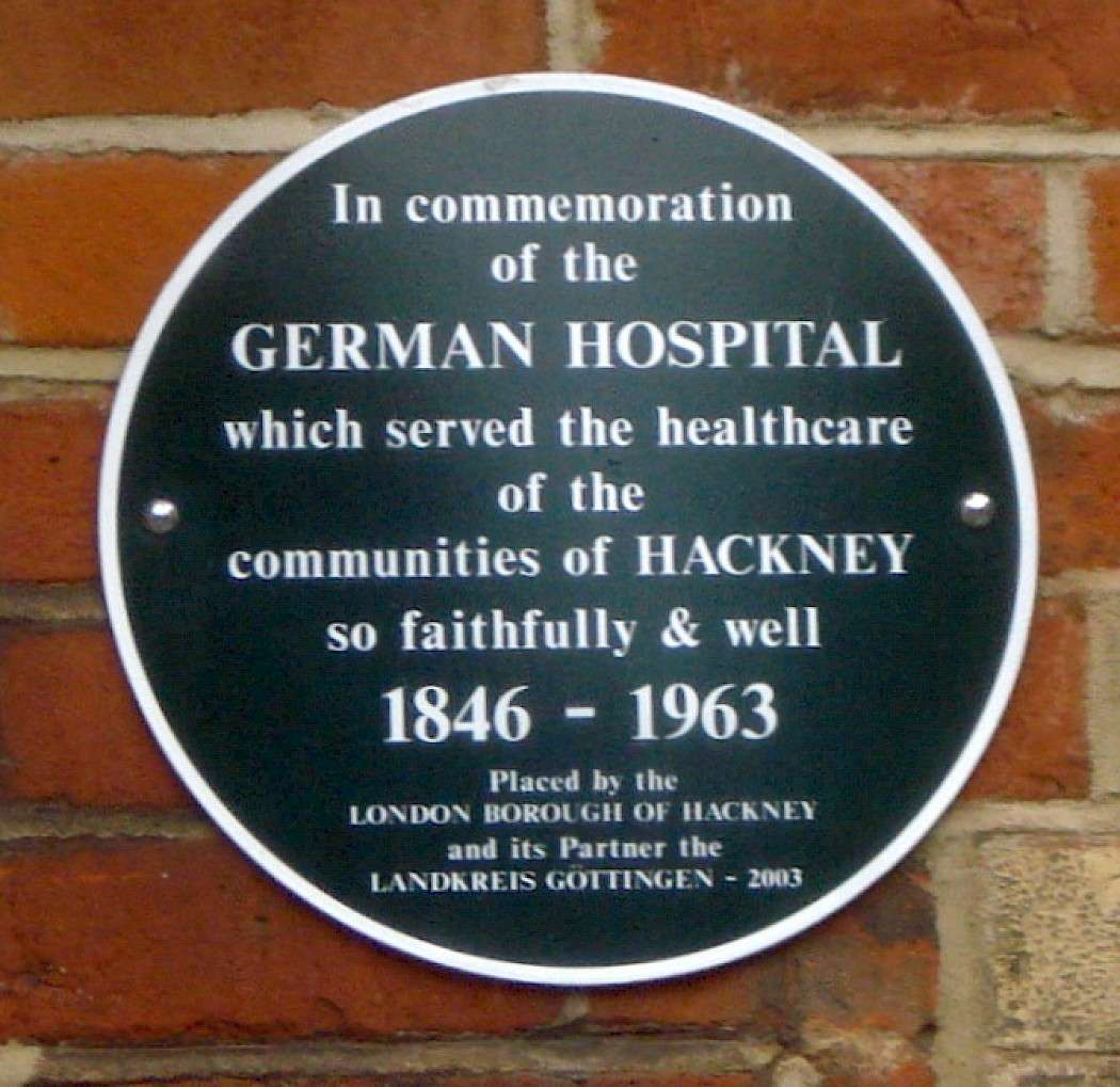 The German Hospital | Plaques of London