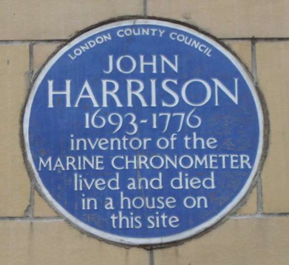 John Harrison | Plaques of London