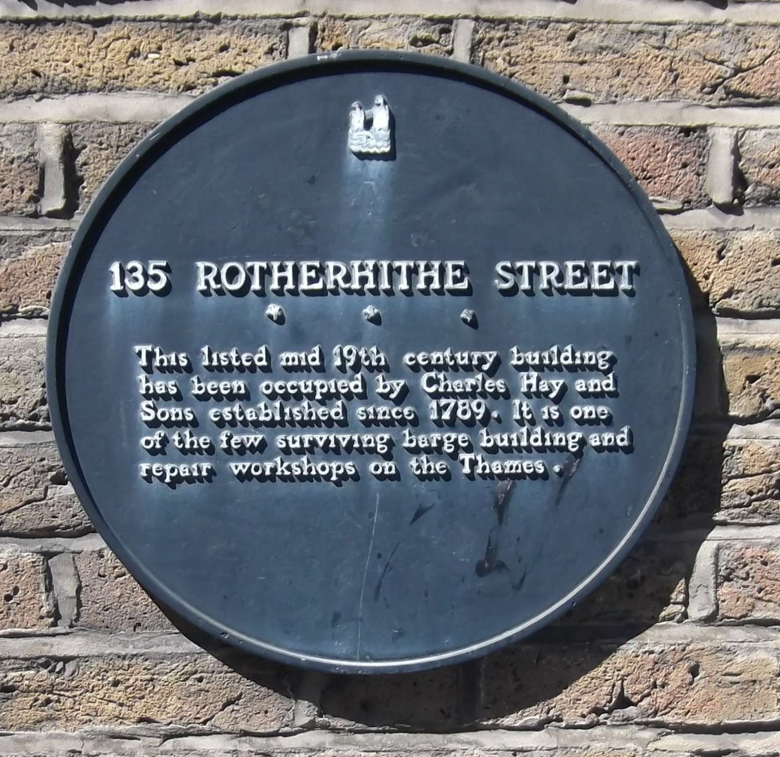 Charles Hay and Sons | Plaques of London