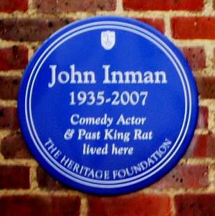 John Inman | Plaques of London