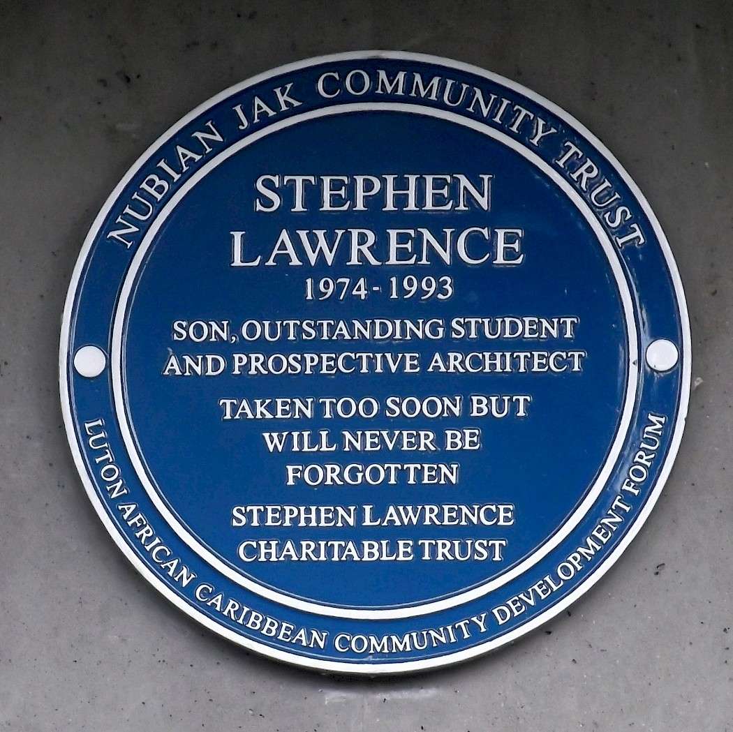 Stephen Lawrence - SE8 | Plaques of London