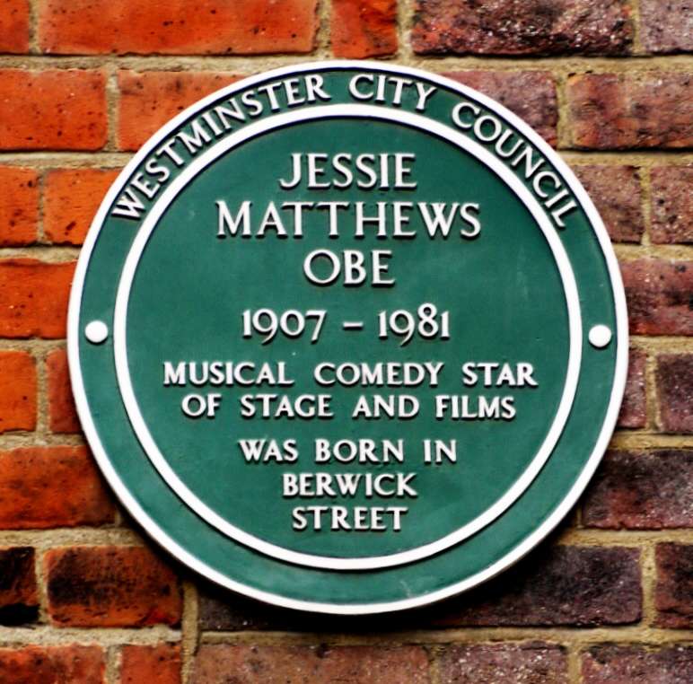 Jessie Matthews | Plaques of London