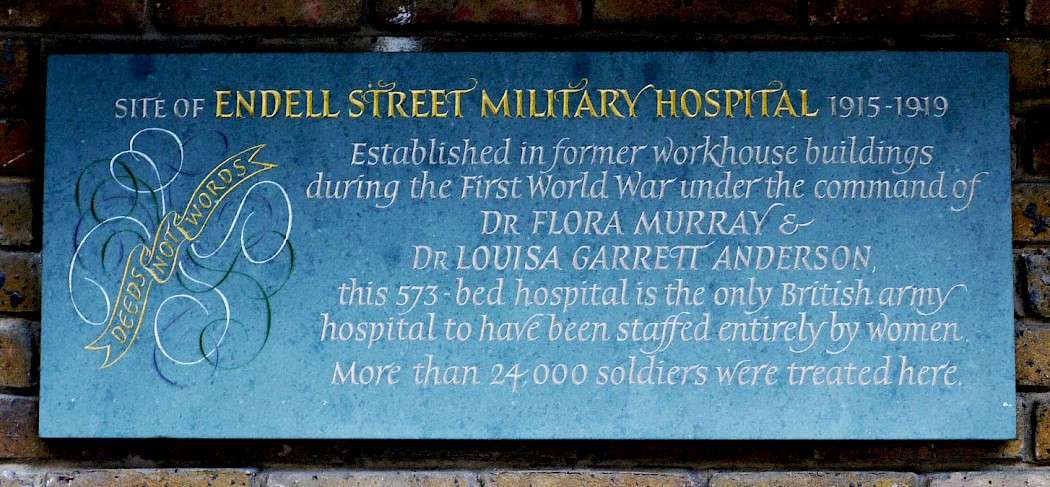 Flora Murray | Plaques of London